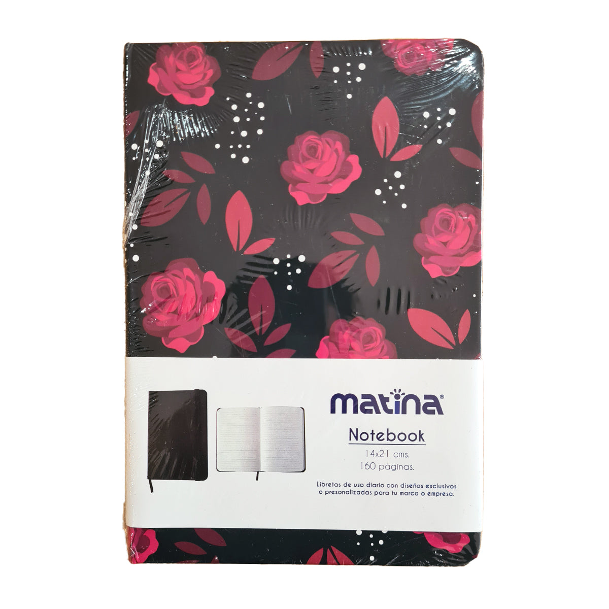 Libreta ROSA NEGRO ROJO – GAVA SHOP