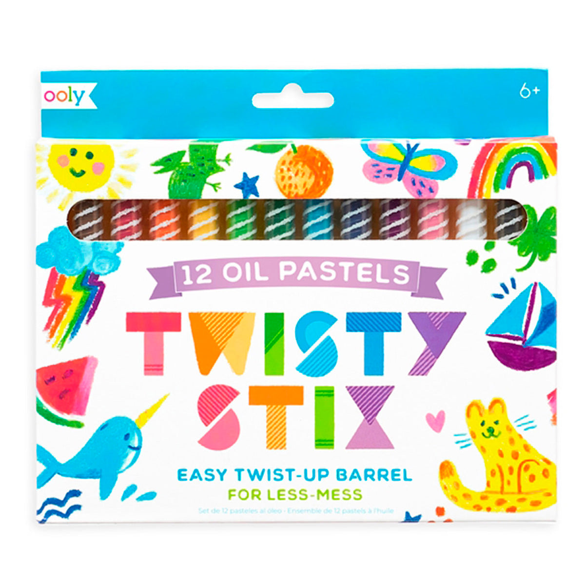 Ooly crayolas pastel al óleo twisty stix 133-095 – GAVA SHOP